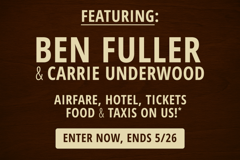 Archive: Win Tickets to See Ben Fuller & Carrie Underwood at The Opry - Vermont Telephone Company